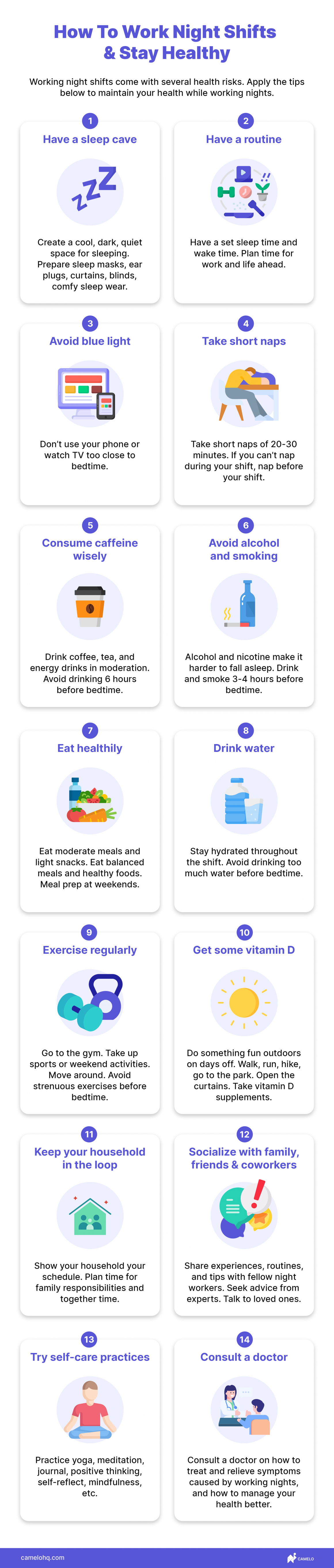 9 Effects of Working Night Shift: How to Survive & Stay Healthy - The ...