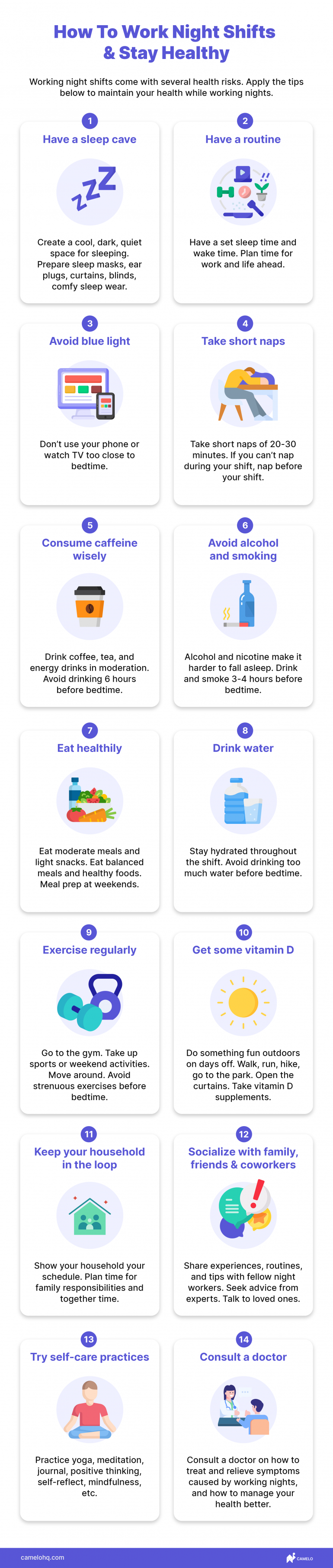 9 Effects of Working Night Shift: How to Survive & Stay Healthy - The ...