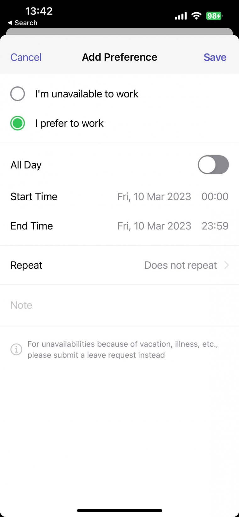 Employee Availability Form: What You Need to Know (& Template) - The Camelo Blog