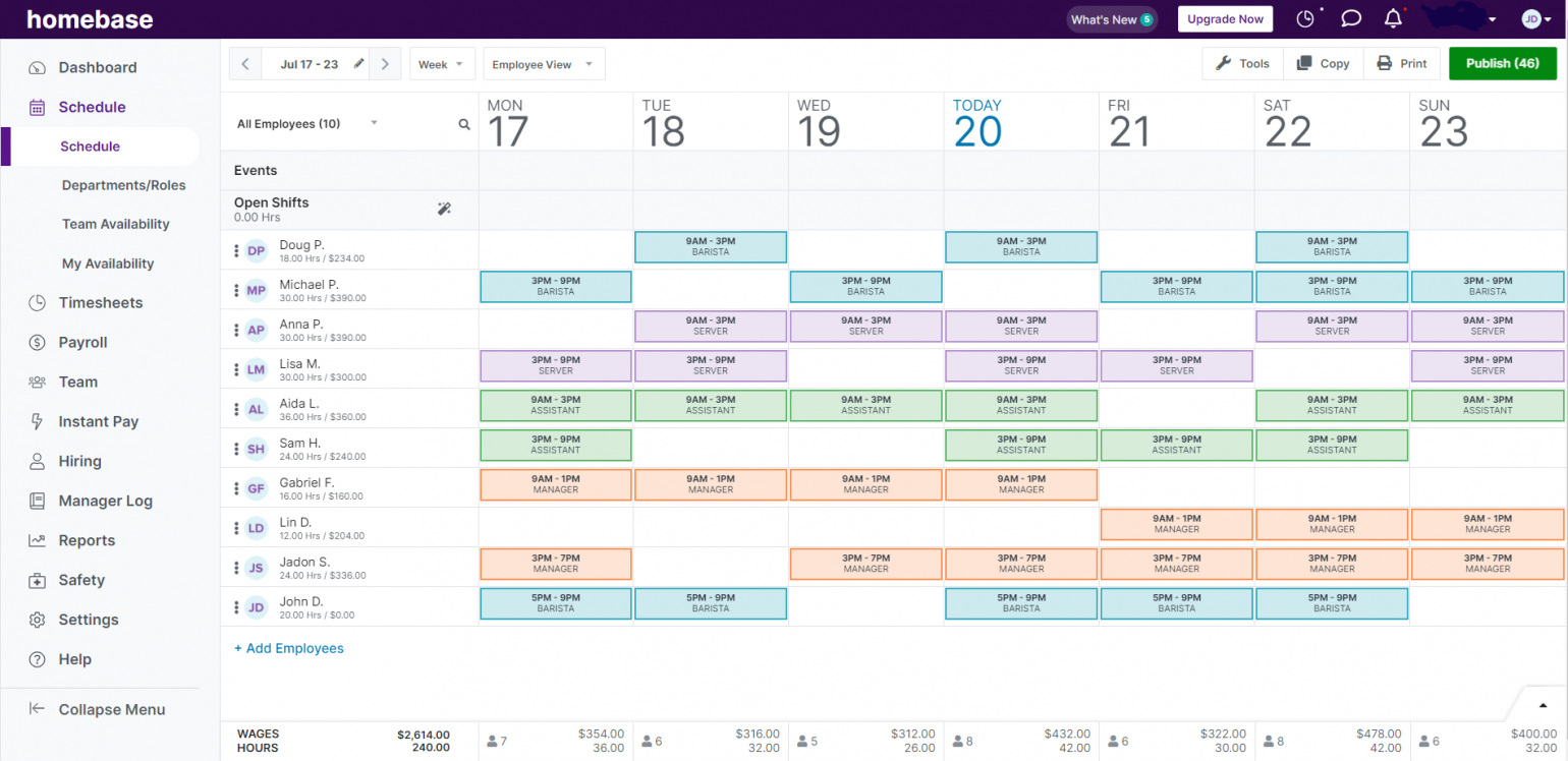 16 Best Work Schedule Maker Apps in 2024 - The Camelo Blog