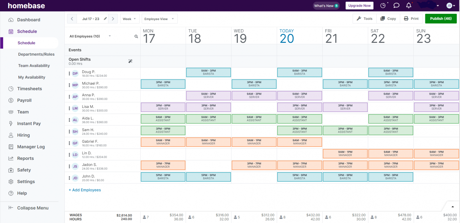 16 Best Work Schedule Maker Apps in 2024 - The Camelo Blog