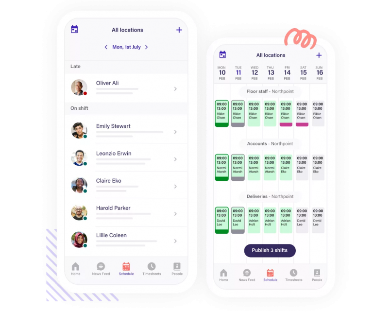 14 Best Employee Roster Apps in 2024 - The Camelo Blog