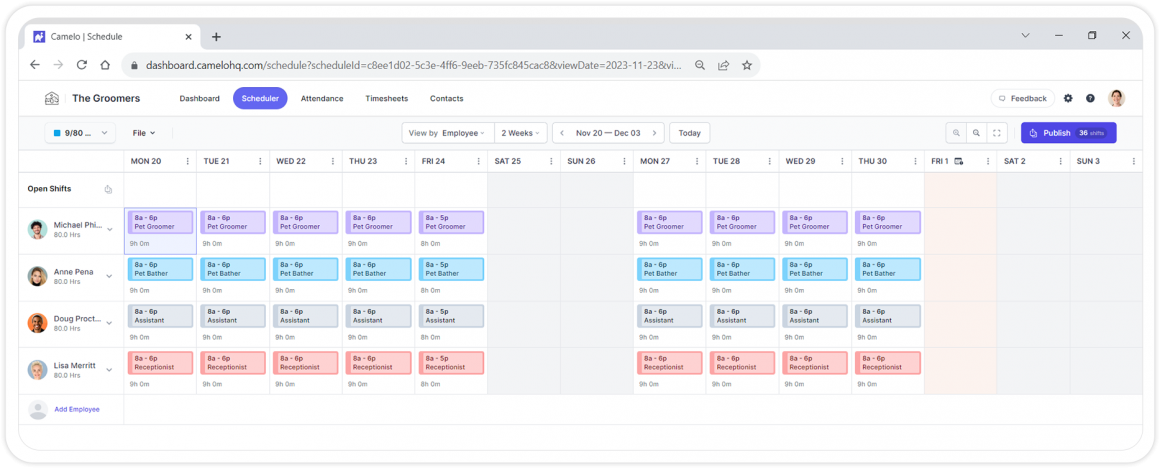 9/80 Work Schedule Guide: Examples & Templates - The Camelo Blog